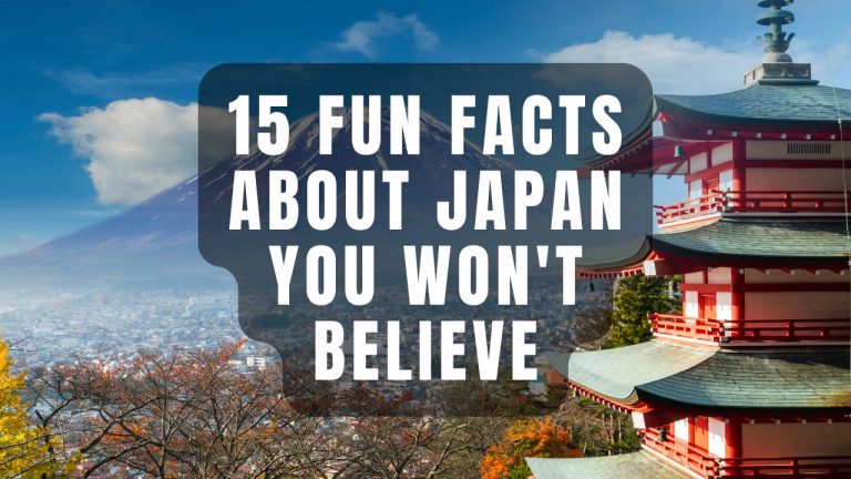 15 Fun Facts About Japan You Won't Believe